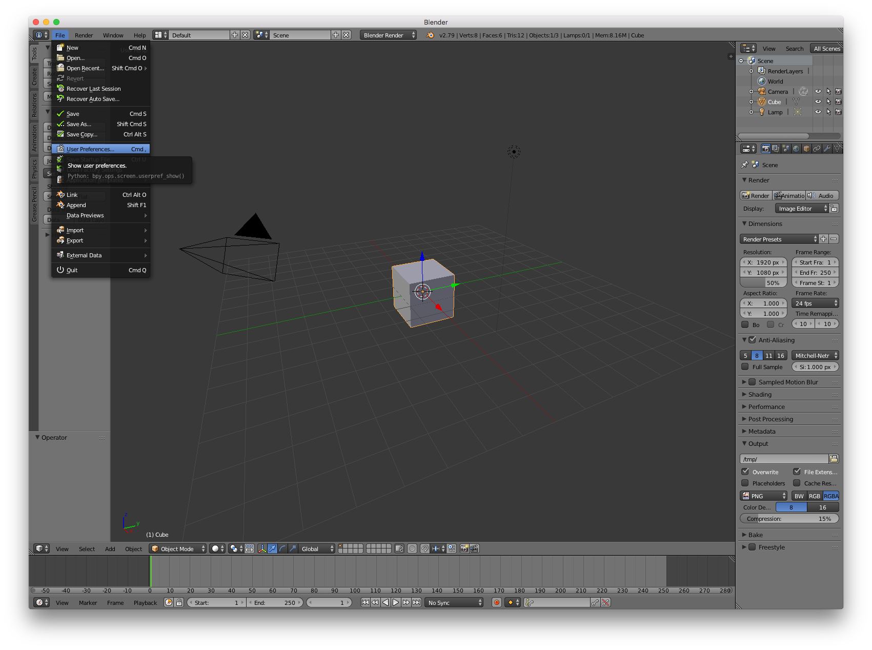 1. How to get started with Blender – Tactile Universe