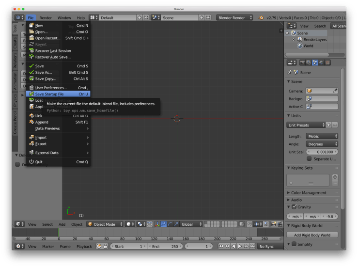 1. How to get started with Blender – Tactile Universe